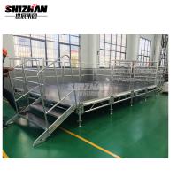 China Wedding Event Assembly Aluminium Stage Platforms 1.22x2.44m for sale