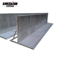 China Concert Mojo Event Aluminum Crowd Control Panels Folding for sale