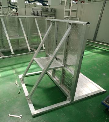 Cina Barriera di alluminio 30kgs/pc estensibile di controllo di folla di concerto in vendita