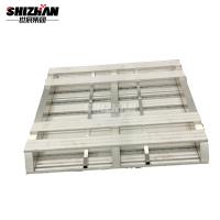 China Lightweight Recyclable High Load Capacity Aluminum Pallet Replacement for sale