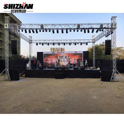 China Aluminium Led Screen Display Truss Event Stage Outdoor Concert Op maat Te koop
