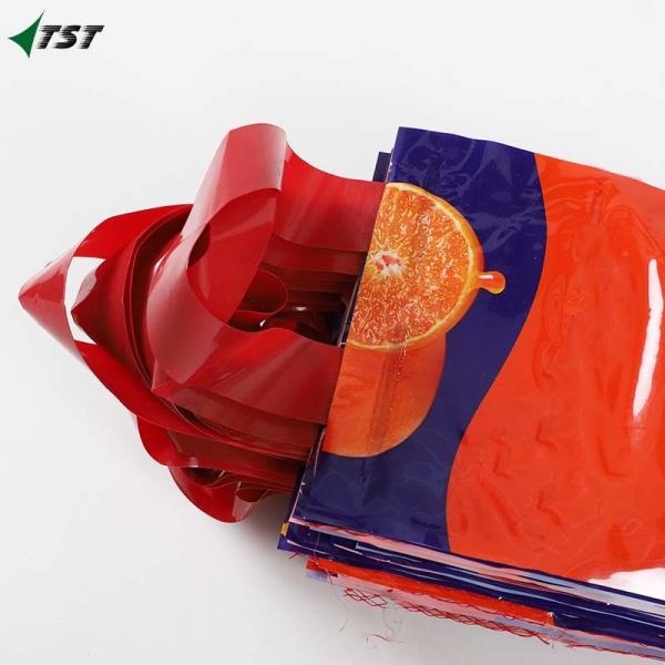 Quality 1kg 2kg Extruded Mesh Bag For Orange Packaging With Handle for sale
