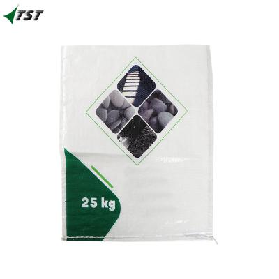 China Double Stiching BOPP Laminated Woven Bag With Flat Side or Gusset Side for sale