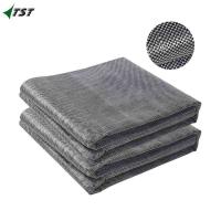 Quality 2x200m 100gsm Black PP Woven Heavy Duty Ground Cover Matting For Garden for sale