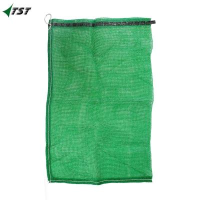 China Custom Size And Color UV Treated Pp Leno Mesh Bag For Firewood Vegetable Packing for sale