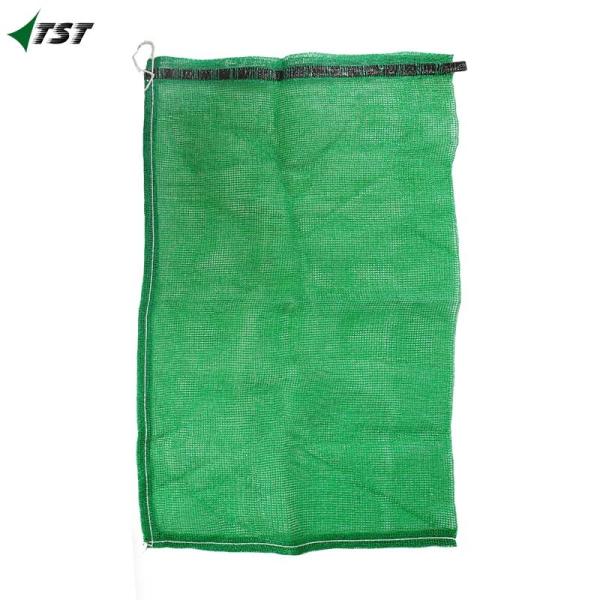 Quality Custom Size And Color UV Treated Pp Leno Mesh Bag For Firewood Vegetable Packing for sale