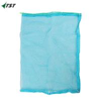 Quality Whole Sale 25kg 50kg PE Leno Mesh Bag For Garlic Seafood Storage for sale
