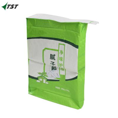 China 20kg Strong Durable PP Woven Valve Bag AD Star Bag Customized Logo for sale