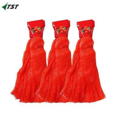 China Customized Color 1kg PP Small Netting Bag For Fruit Orange Packaging for sale
