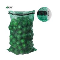 China Red Onion Sack Mesh Net Bag With Drawstring for sale