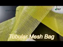 plastic polypropylene tubular potato packing bag red mesh produce onion sacks net bags for vegetable