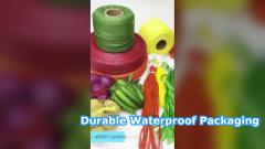 PE tubular net bag netting bag for fruit vegetables