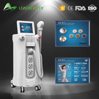 China Germany bars 808nm diode laser hair removal machine/ 808 body hair removal/ permanent hair removal for sale