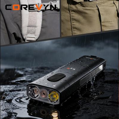 China Versatile Mini Aluminium Alloy High Lumens Zoomable Pocket Multi-function Torch with Replaceable Electronic Ignition for sale
