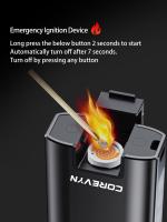 China High Performance Aluminium Alloy Magnetic Side Portable Multi-function Torch with UV Light and Replaceable Ignition Head for sale