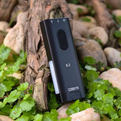 China Versatile Type-C Fast Charging 750mAh Li-battery 5 Modes Light K3 EDC Flashlight with Replaceable Ignition for Emergency for sale