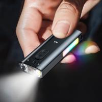 China Versatile Type-C Fast Charging 750mAh Li-battery 5 Modes Light K3 EDC Flashlight with Replaceable Ignition for Emergency for sale
