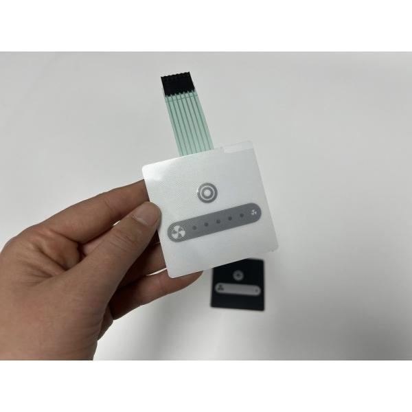 Quality OEM PET Backlit Industrial Membrane Switch Support Complex Graphics Customizatio for sale