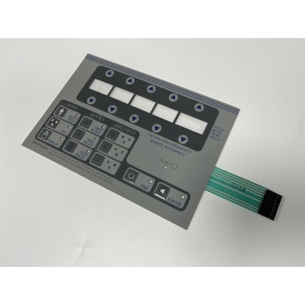 Quality OEM PET Backlit Industrial Membrane Switch Support Complex Graphics Customizatio for sale