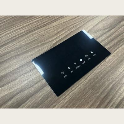 China Foil Membrane Graphic Overlay Control Panel with LED Window and Touch Buttons for sale