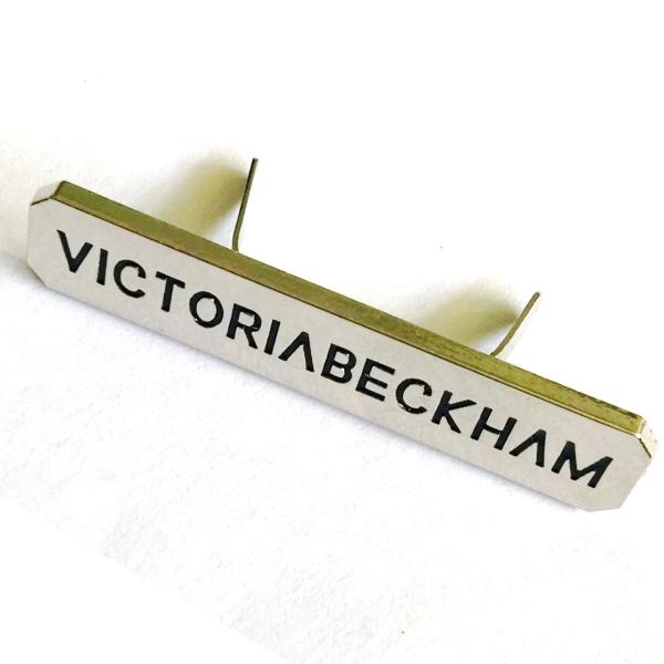 Quality Custom High Quality Clothes Accessories Sewing Tag Badge for Handbag Metal Label for sale