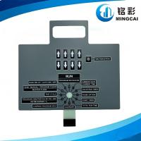 Quality Custom PET Membrane Switch Keyboard, Industrial Control Panel for Electronic for sale