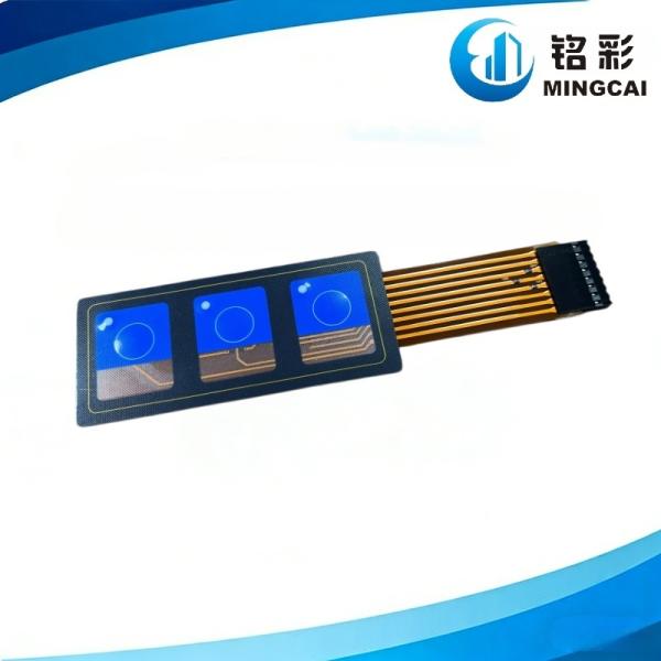 Quality Custom PET Membrane Switch Keyboard, Industrial Control Panel for Electronic for sale