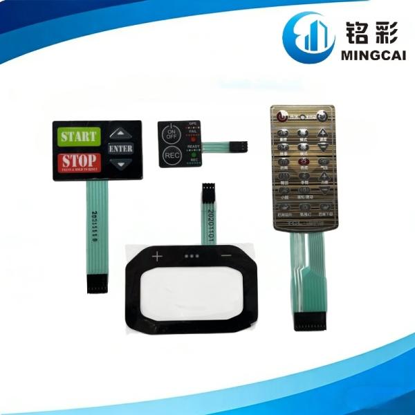 Quality Custom PET Membrane Switch Keyboard, Industrial Control Panel for Electronic for sale