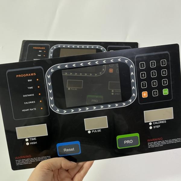 Quality Custom Acrylic Treadmill Control Panel with Optional Membrane Circuit and for sale