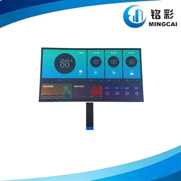 Quality Custom Contactless Capacitive Touch Membrane Switch with Ultra-Thin Flexible PET Structure and Waterproof Surface for Smart Appliances for sale