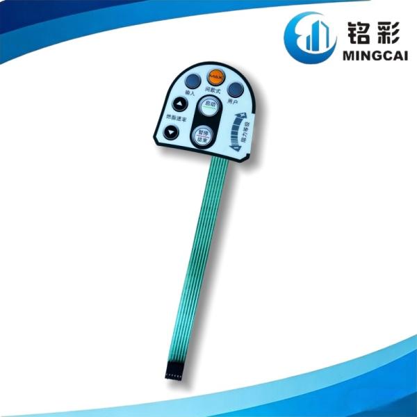 Quality Custom Tactile Dome Membrane Switch Overlays with Waterproof and Dustproof Function and 1,000,000 Press Lifespan for sale