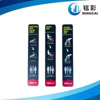 Quality Custom Gym-Specific Anti-Sweat Matte PET Instruction Labels with All-in-One for sale