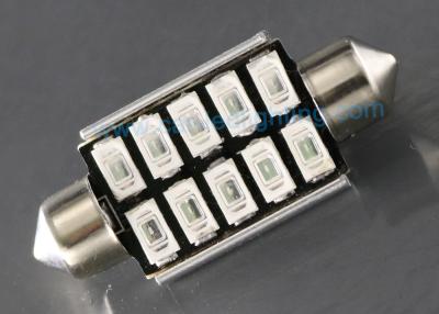China 10 Pcs Epistar 5730 Blue Car Dome Light Bulbs Auto Interior Light 41MM for sale