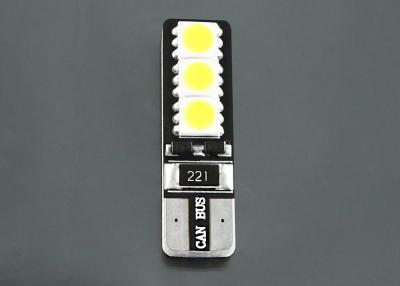 China Interior / Dishbord Light 5050 SMD 6LEDs T10 W5W Led Canbus Car Bulbs for sale