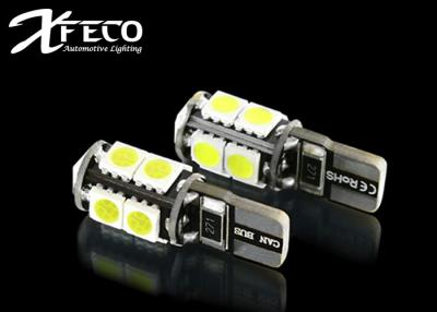 China SMD 5050 9LEDs T10 W5W LED Lamps 194 Led Auto Bulbs 12V Epistar Canbus CE / RoHs for sale