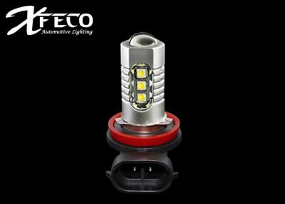China Customized Automotive Led Fog Light Bulbs H8 , White High Luminance LED Bulbs 6000K for sale