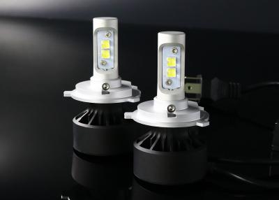 China High Power 40W LED Car Headlights  H4 HB2 9003 With Bearing Ball Fan Auto Head Lamps for sale