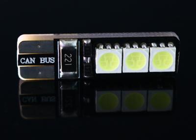 China Brightest LED Auto Interior Lights T10 W5W LED 5050×6LEDs Powerful Signal LED Car Bulbs for sale