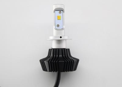 China ZES LED Headlight Bulbs , H7 6000Lm Ultra White LED Auto Headlights for sale