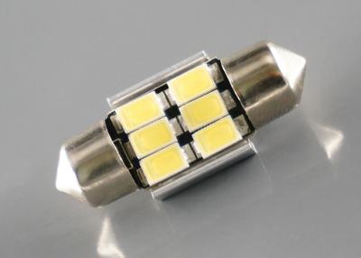 China 12V White / Blue Car Interior Dome Lights 300Lumen  31mm 5730 x 6LEDs for sale