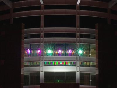 Laminated Dichroic Glass
