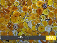 China Glass-Backed Gemstone Panel for sale