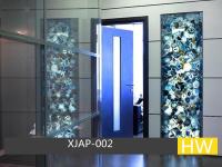 China Backlit Glass Gemstone Panel for sale