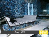 China Backlit Glass Gemstone Panel for sale