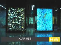 China Backlit Glass Gemstone Panel for sale