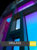 China Laminated Dichroic Glass for sale
