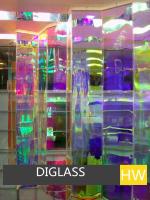 China Laminated Dichroic Glass for sale