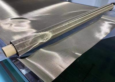 China BR Metaal Met een laag bedekt Mesh Fabric For Laminated Decorative Glas Te koop