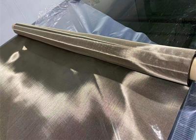 China BR Metaal Met een laag bedekt Mesh Fabric For Laminated Decorative Glas Te koop