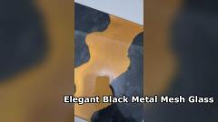 See Why Choose Black thin stone metal mesh laminate